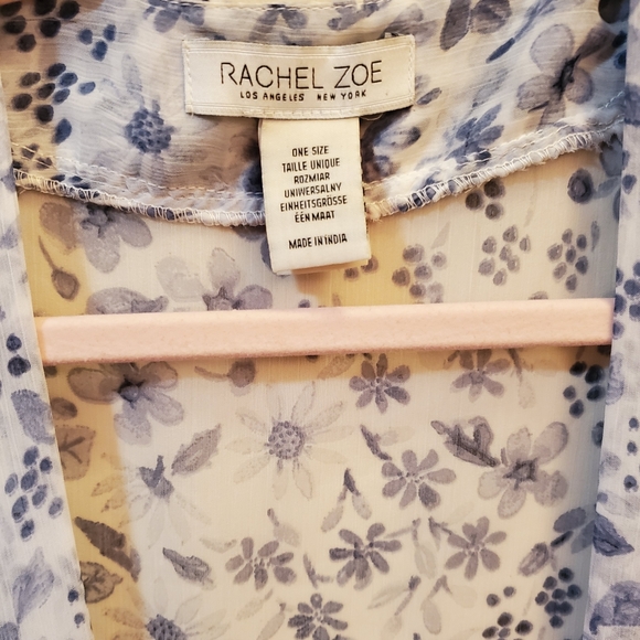 Rachel Zoe | Swim | Rachel Zoe Swim Cover Up In Light Blue White | Poshmark